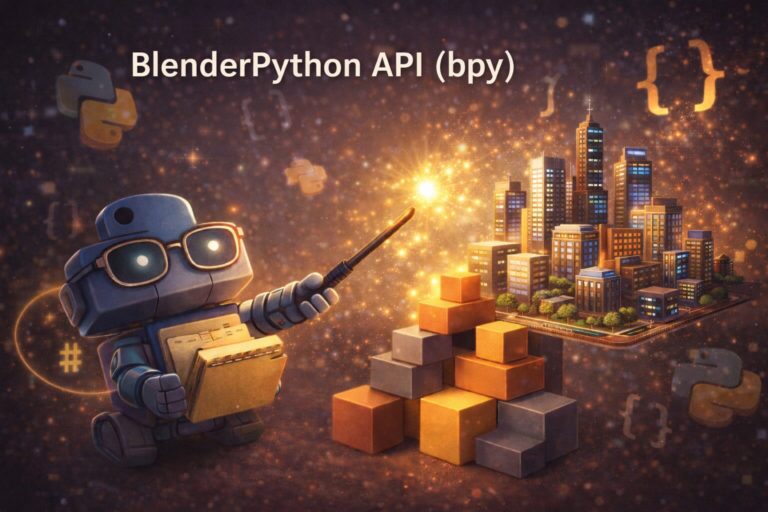 Blenderアドオン開発｜Python API（bpy）：全体像ガイド│コージレポート